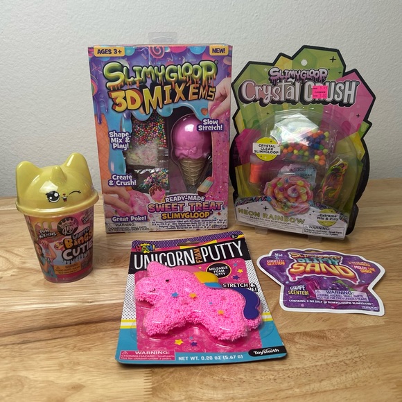 Slime | Toys | Slime Bundle Includes Five 5 Different Slime Themed ...